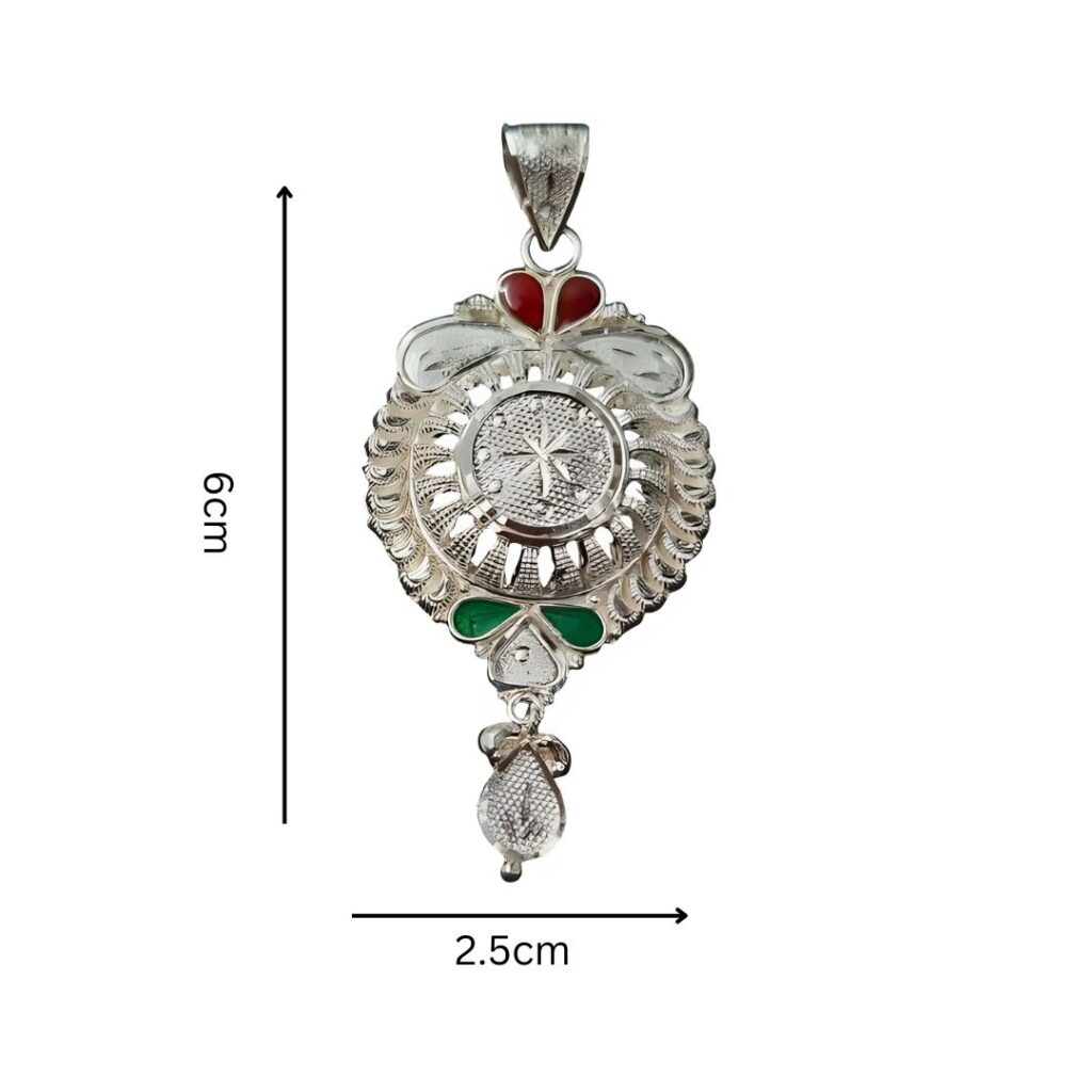 The Velvet Box Designer 925 Silver Locket – Traditional Jewelry with ...